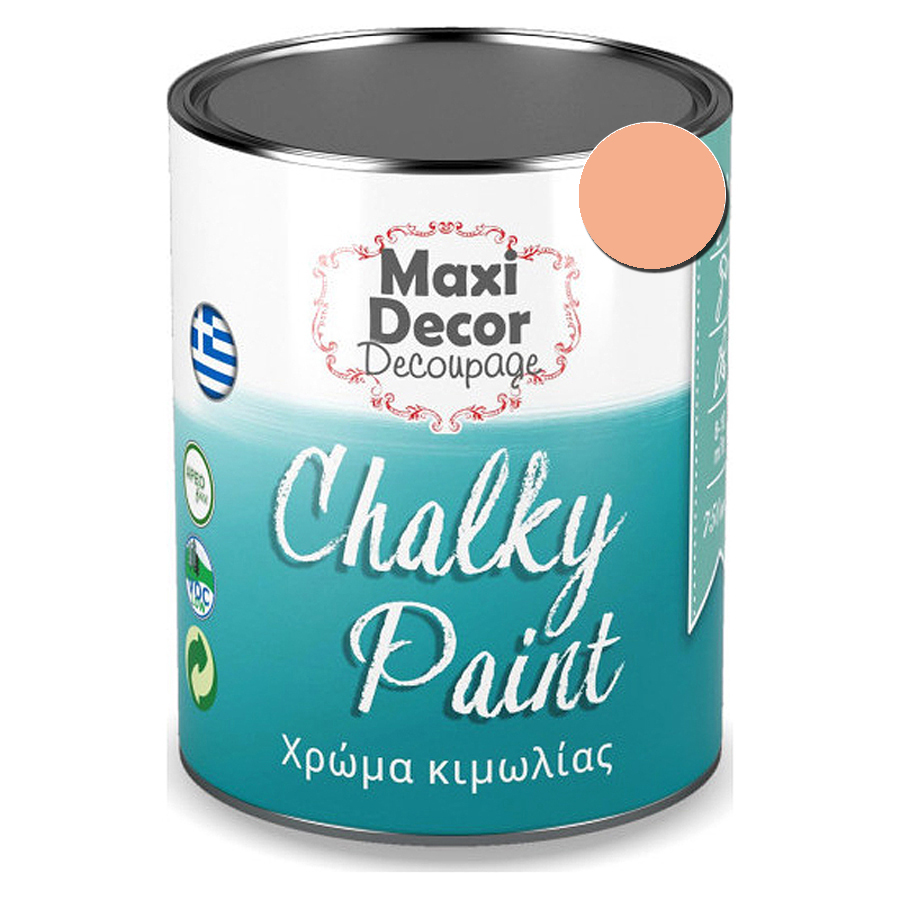 MAXI DEKOR CHALKY PAINT 519 ΡΟΔΑΚΙΝΙ | ΡΟΔΑΚΙΝΙ MAXI DEKOR