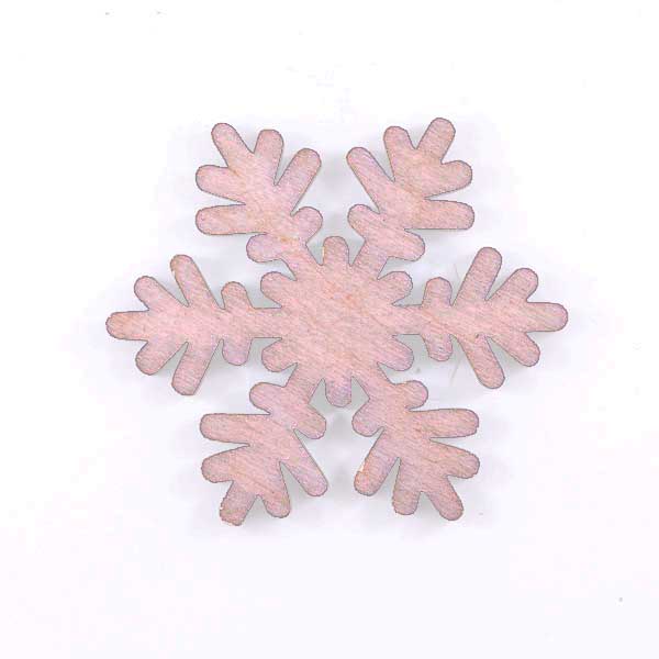 ΞΥΛΙΝΗ ΧΙΟΝΟΝΙΦΑΔΑ 5CM Χ 5CM | ΔΙΑΚΟΣΜΗΤΙΚΟ
